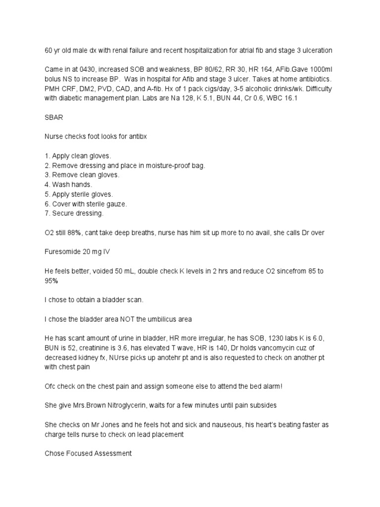 ATI COPD Emmanuel Chen | PDF | Kidney | Chronic Kidney Disease