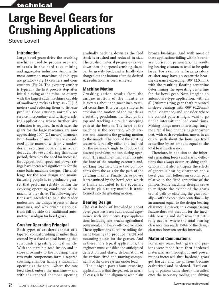 Large Bevel Gears | PDF | Gear | Manufactured Goods