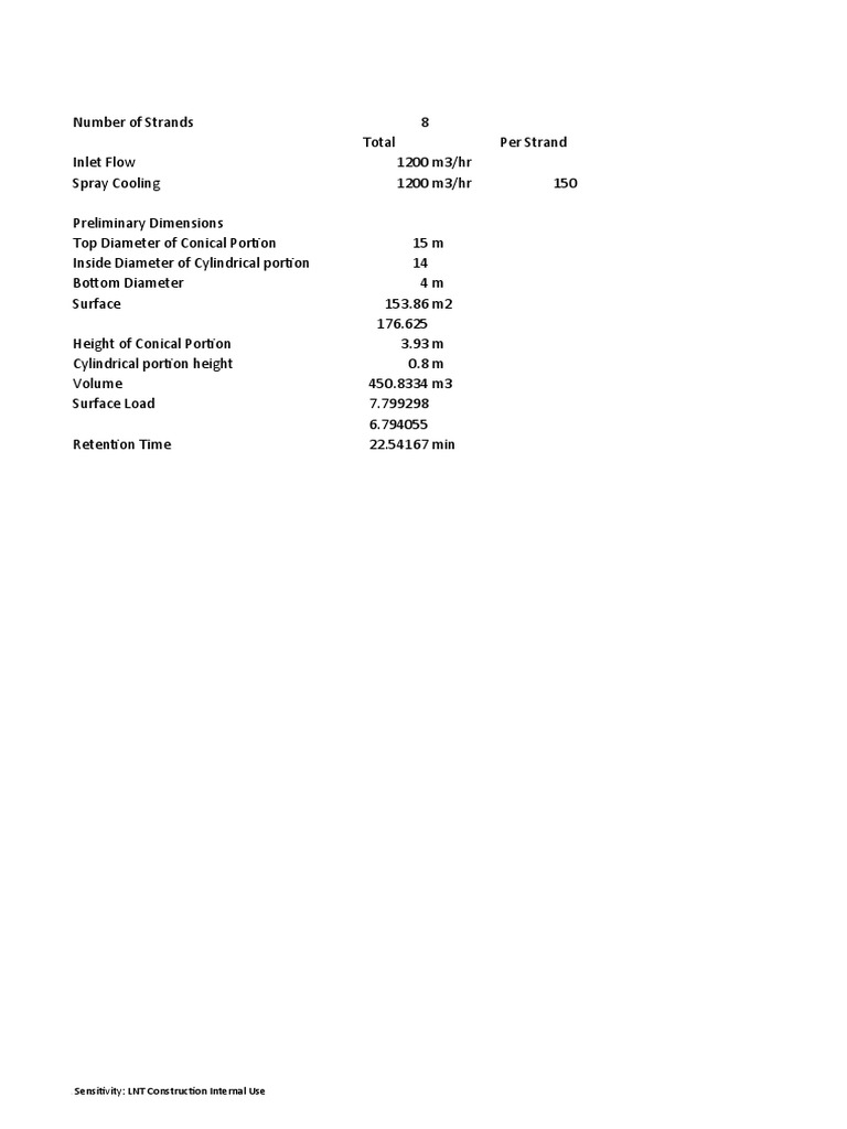 Scale Pit Design Excel | PDF