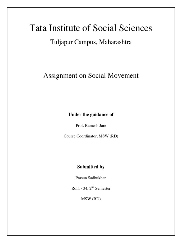 Singur Movement | PDF