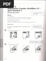 Goethe A1 Schreiben Teil 1 Formular | PDF | Workweek And Weekend ...