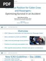 Flight Announcement Script | PDF | Flight Attendant | Man Made Disasters