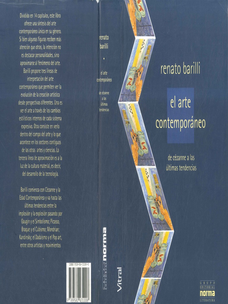 Renato Barilli - El Arte Contemporáneo PDF | PDF | Olas | Cubismo