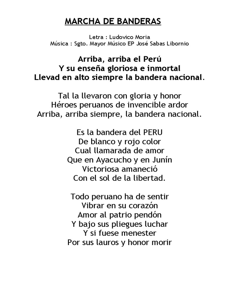 Marcha de Banderas | PDF