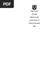 Official Petanque Game Rules | PDF