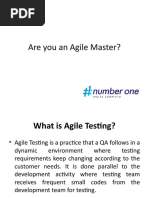 Agile E0 Course ID 56031 | PDF | Scrum (Software Development) | Agile Software Development