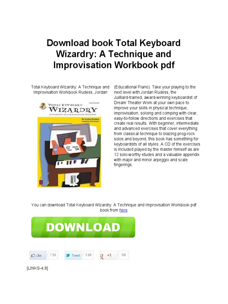 Total Keyboard Wizardry Workbook | PDF