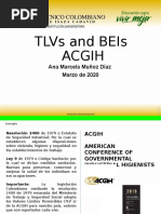 Acgih 2024 TLV Book 1 75.en - Es | PDF | Higiene Ocupacional
