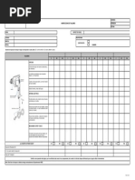 Sig-Reg-Dgg03-09-00 Check List de Inspeccion de Fresadora | PDF