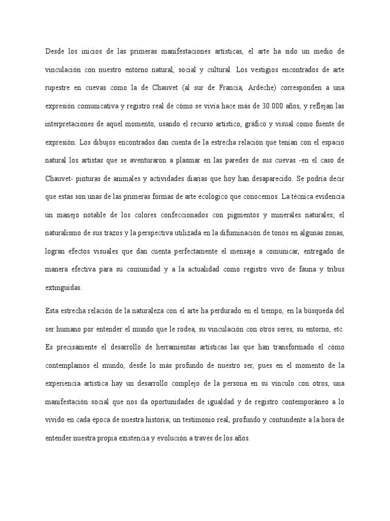 Texto de 3 Cuartillas | PDF | Dibujo