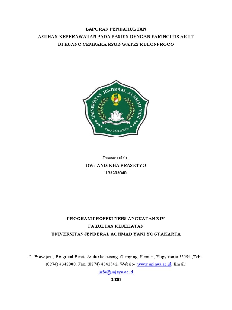 LP Faringitis Akut | PDF