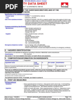 MSDS 15w-40 | PDF | Combustion | Toxicity