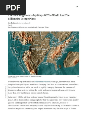 Scallion Map Of America