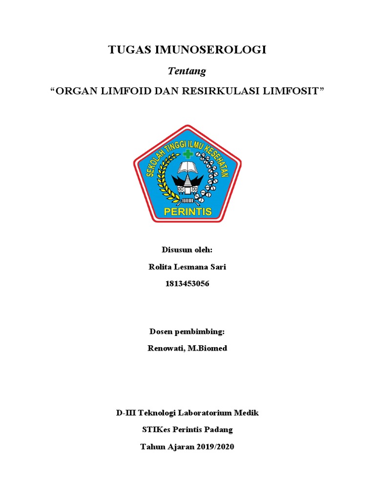 Organ Limfoid dan Fungsinya dalam Imunitas | PDF | Sains & Matematika