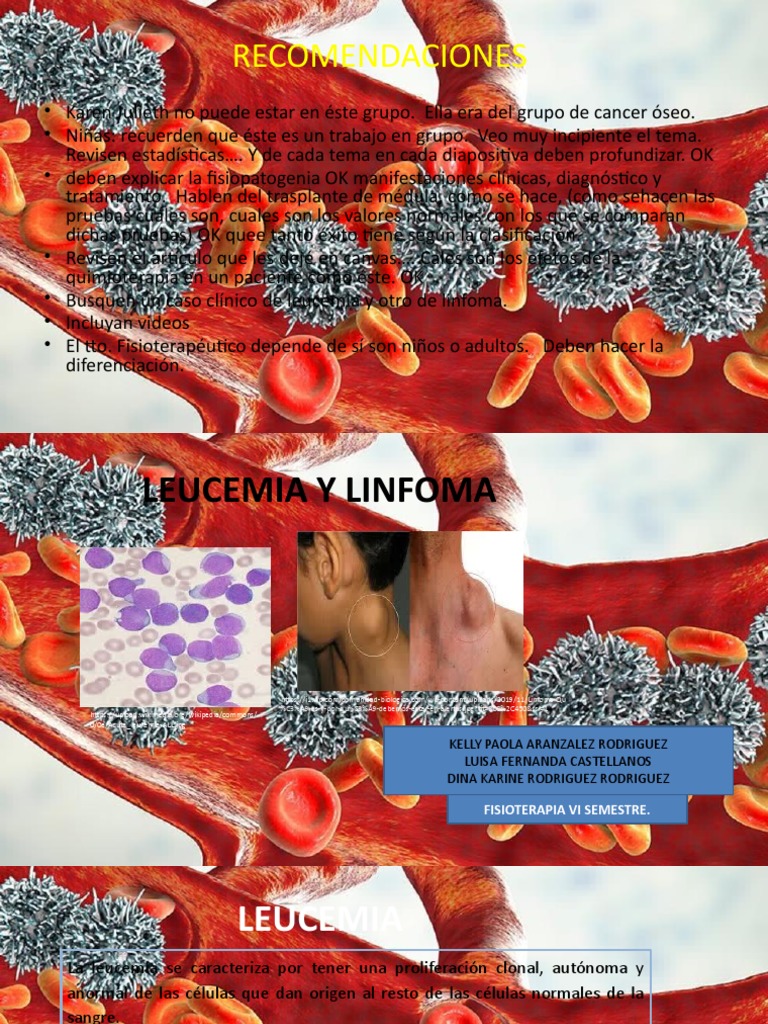Cancer de Leucemia y Linfoma | PDF | Leucemia | Sangre