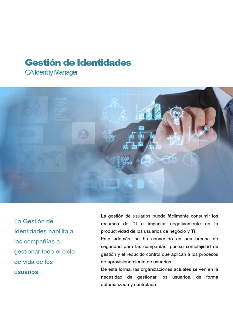 CA Identity Manager: Gestión de Identidades | PDF | Obtención | Usuario ...