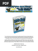 10 Secrets to Improve Lotto Odds | PDF | Lottery | Odds