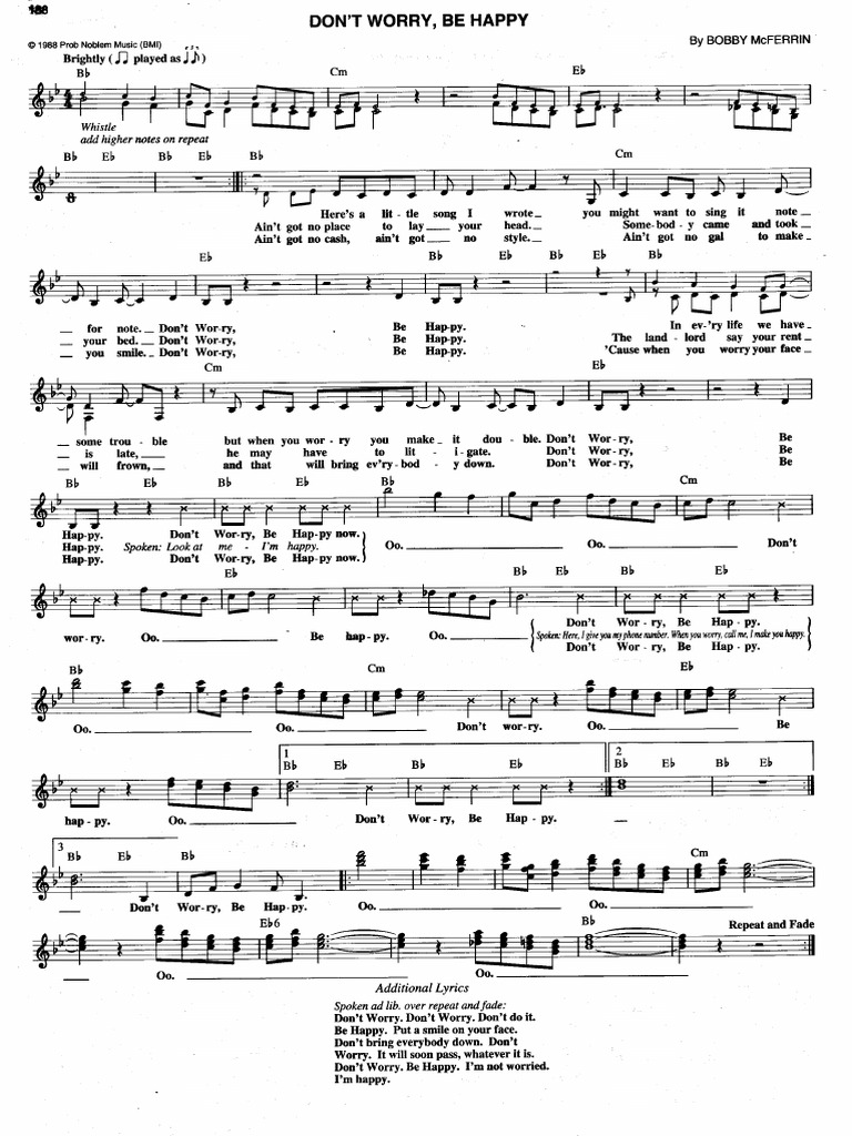 Dont Worry Be Happy | PDF