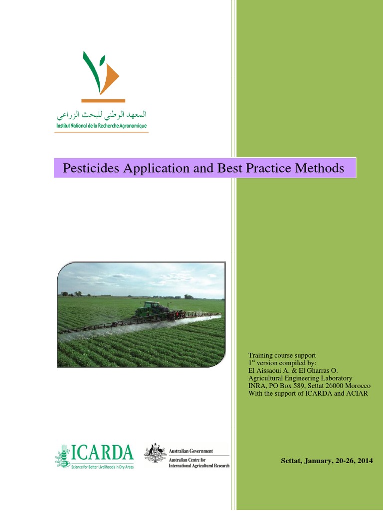 Pesticides Application Training Course | PDF | Herbicide | Pesticide