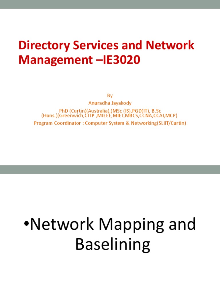 02 - Network Mapping and Baselining L2 PDF | PDF | Osi Model | Network ...
