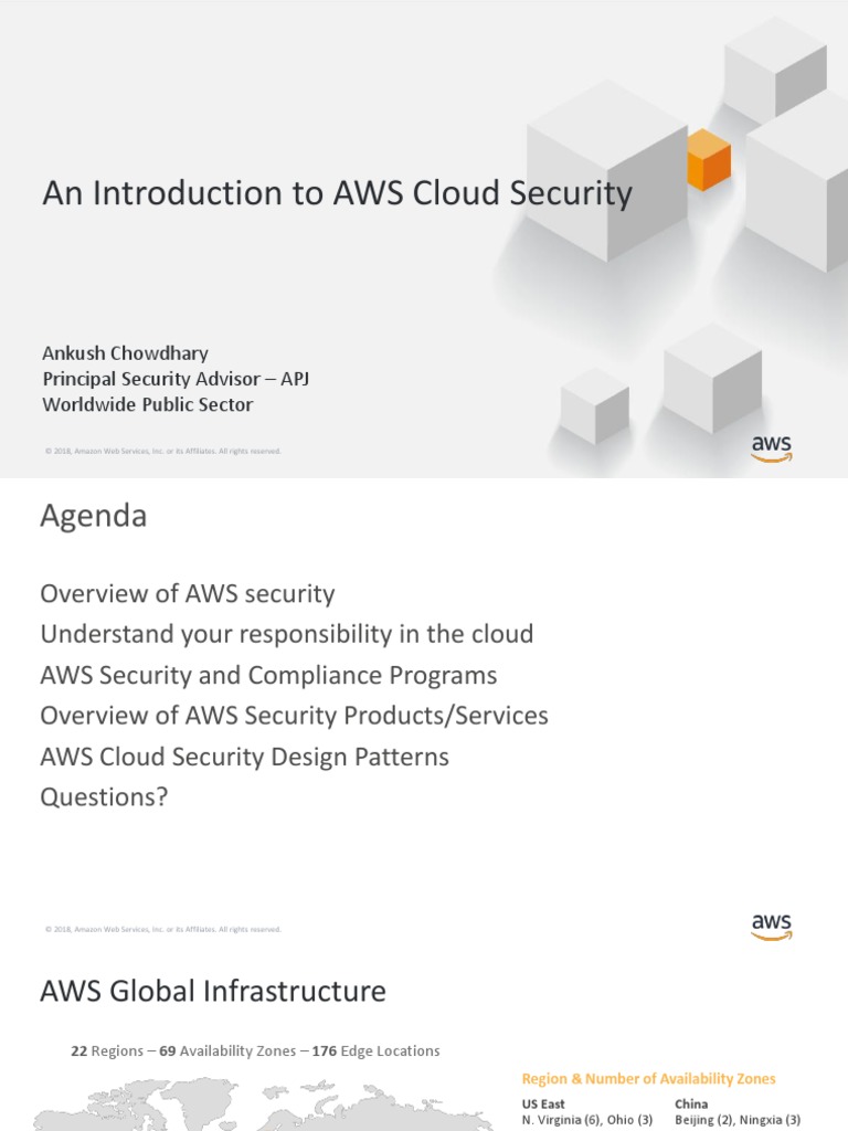 An Introdcution To AWS Cloud Security-ETDA | PDF | Computers