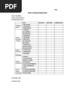 Steps For Scoring MCMI - 3 | PDF | Psychological Concepts | Abnormal Psychology