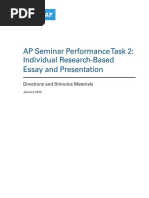 AP Seminar IMP Oral Defense Guide | PDF | Creative Commons | Creative ...