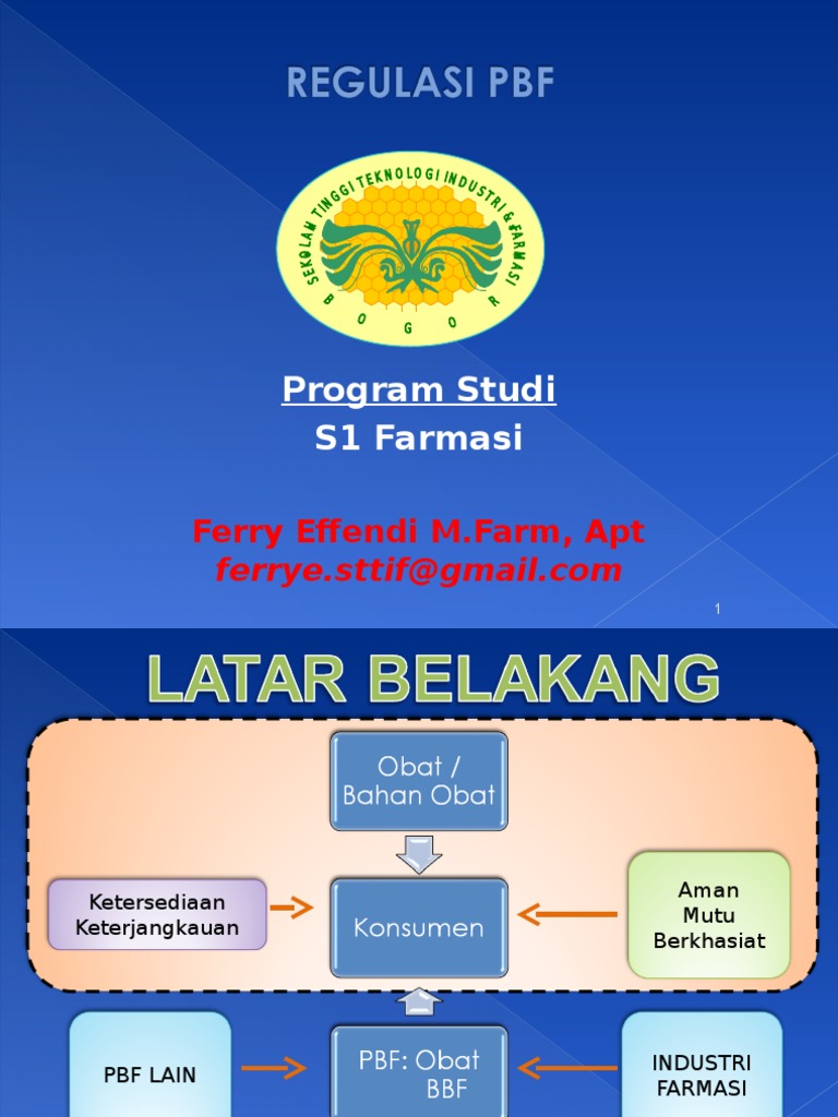 Regulasi PBF PDF | PDF