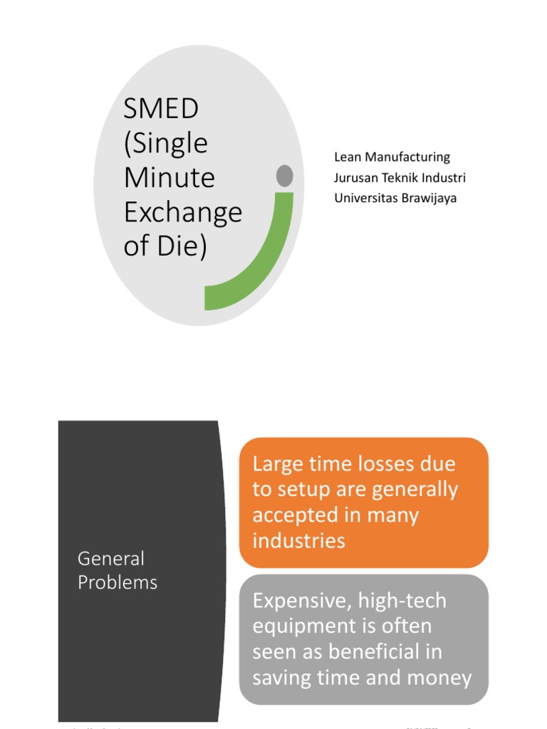 9 Smed | PDF | Lean Manufacturing | Industries
