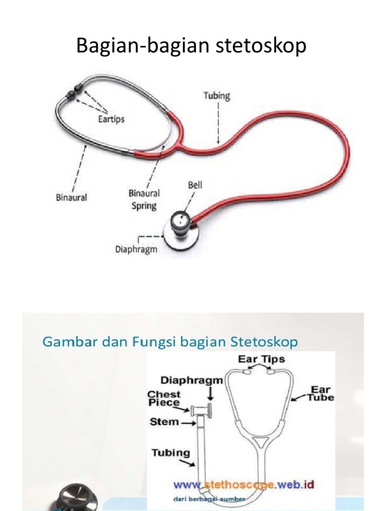 Bagian-Bagian Stetoskop dan Fungsinya | PDF