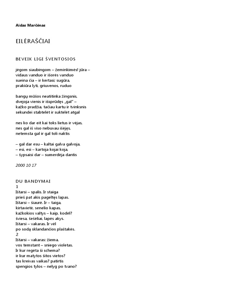 Eilerasciai PDF | PDF
