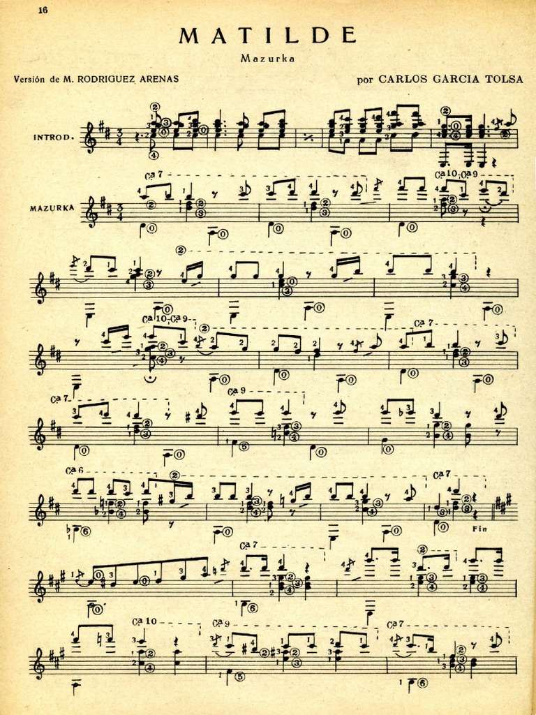 Carlos Garcia Tolsa - Matilde PDF | PDF