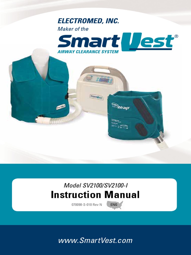 SmartVest SV2100 Instruction Manual PDF | PDF | Hertz | Mains Electricity