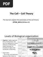 Cell Theory: Lesson 1.1 | PDF | Cell (Biology) | Organisms