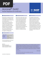Hexafor 6242 Tds Eng | PDF | Polymers | Water