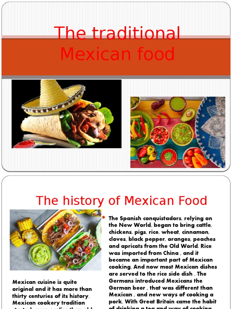 History of Traditional Mexican Cuisine | PDF | Mexican Cuisine | Cuisine