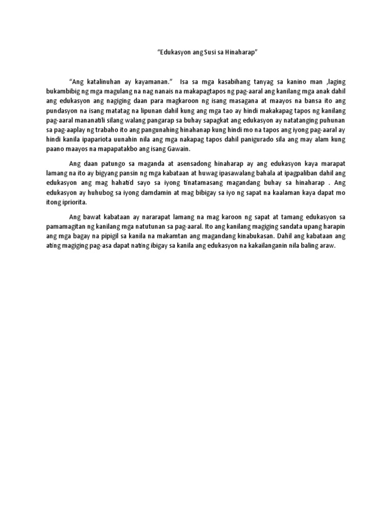 Lathalain Edukasyon | PDF