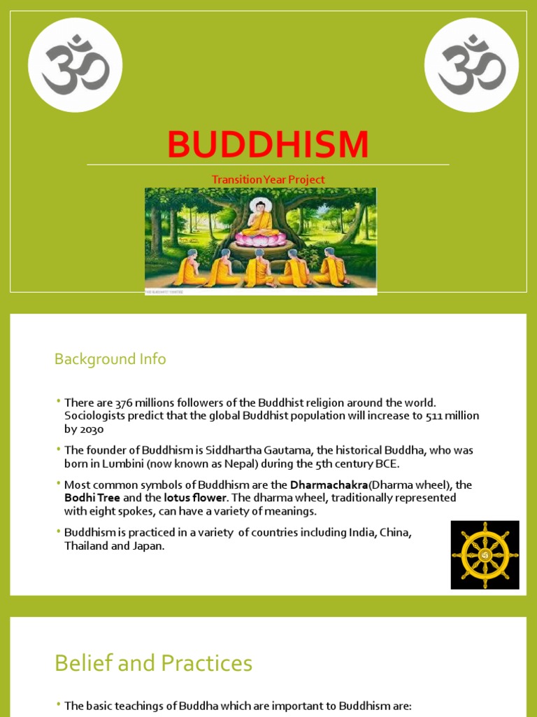 Buddhism Project | PDF | Gautama Buddha | Four Noble Truths