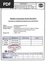 Project Execution Plan For Pipe Lines - Piping Construction | PDF | Iso ...