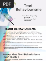 Tokoh Tokoh Teori Behaviorisme | PDF