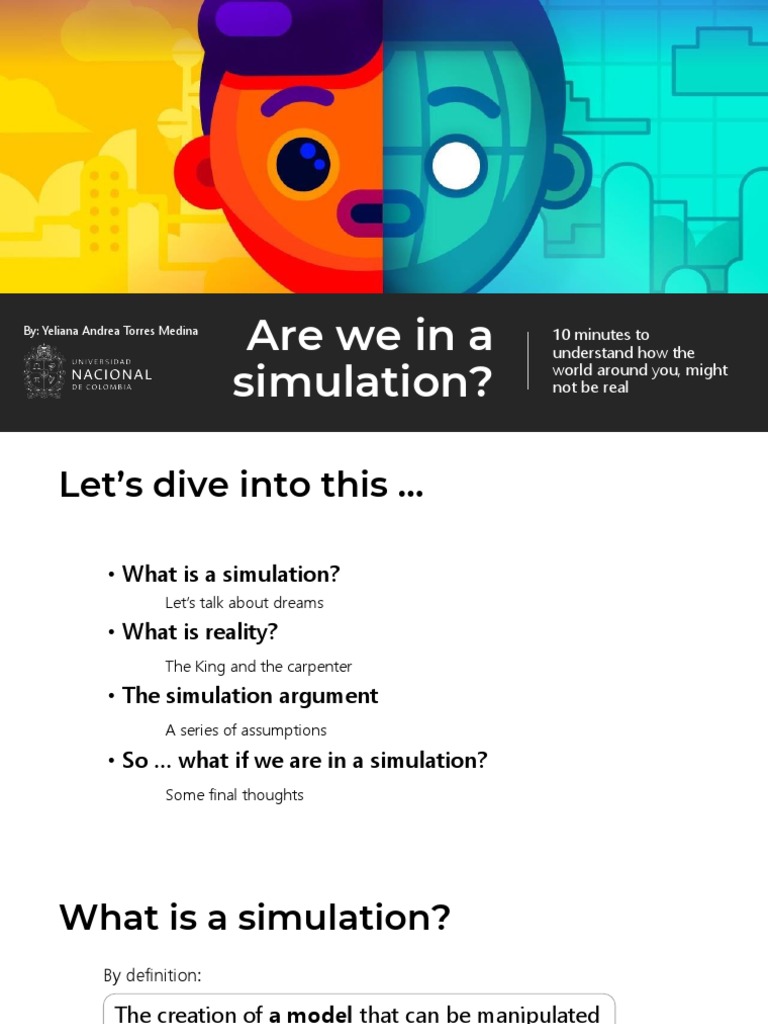 Understanding the Simulation Hypothesis | PDF | Reality | Simulation