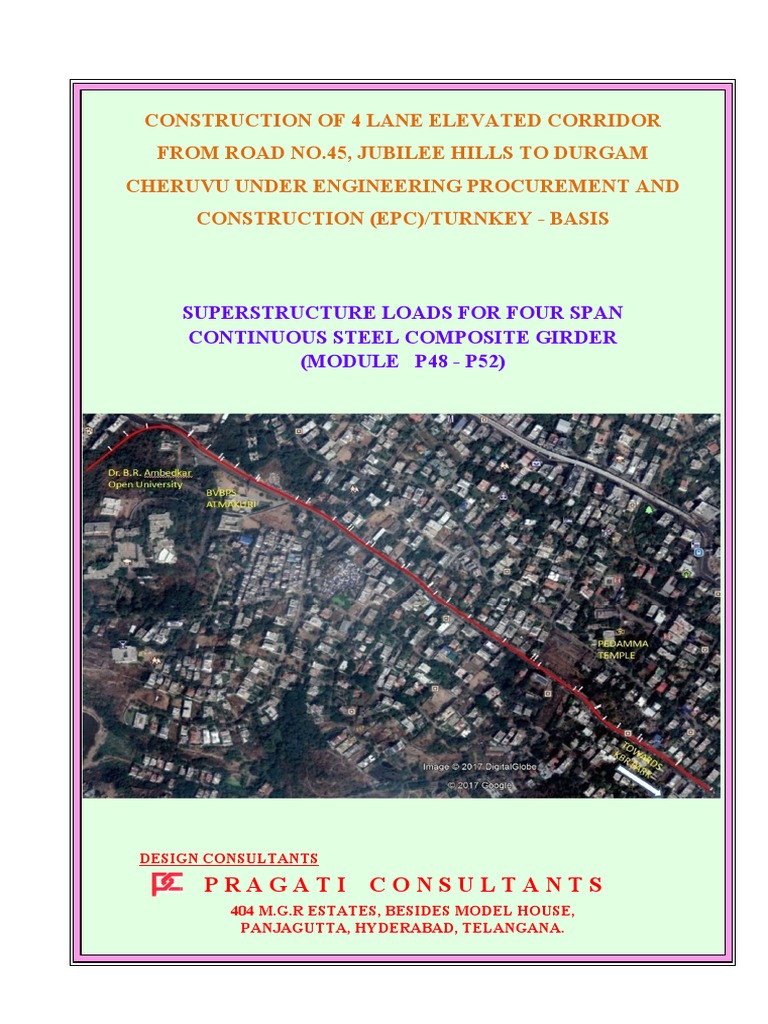 Design of Steel Comp. Superstructure - 4x30.0m - P48-P52 PDF | Download ...