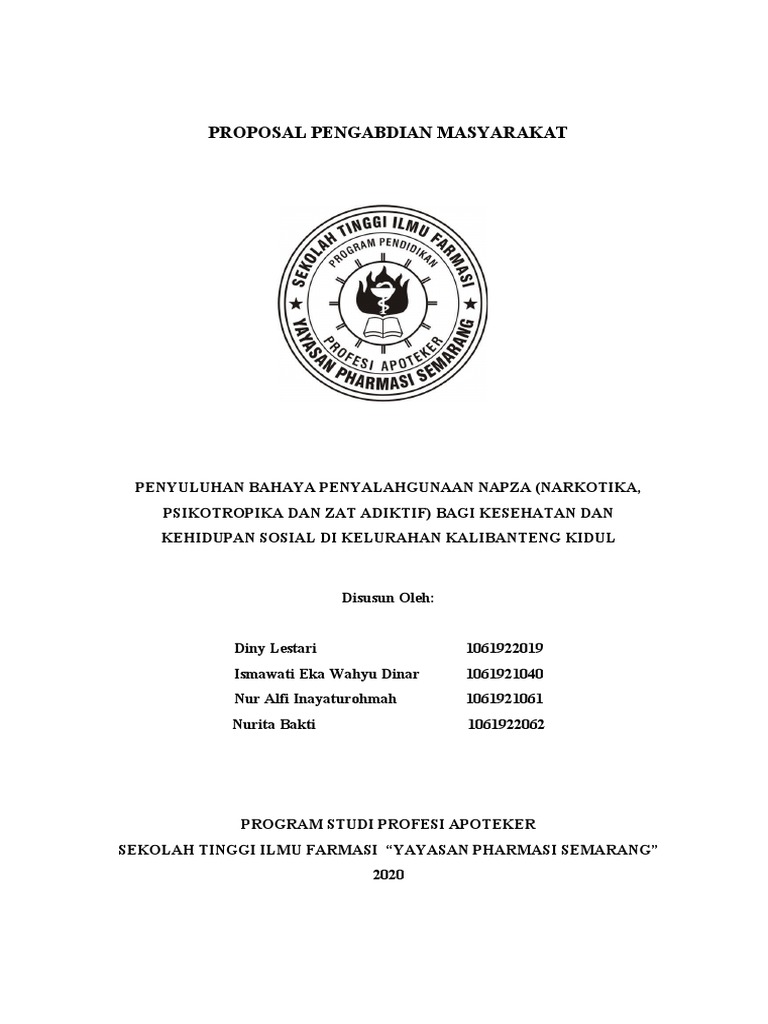 Proposal Pengabdian Masyarakat | PDF