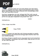 Rasio Redaman dan Splitter Fiber Optik | PDF