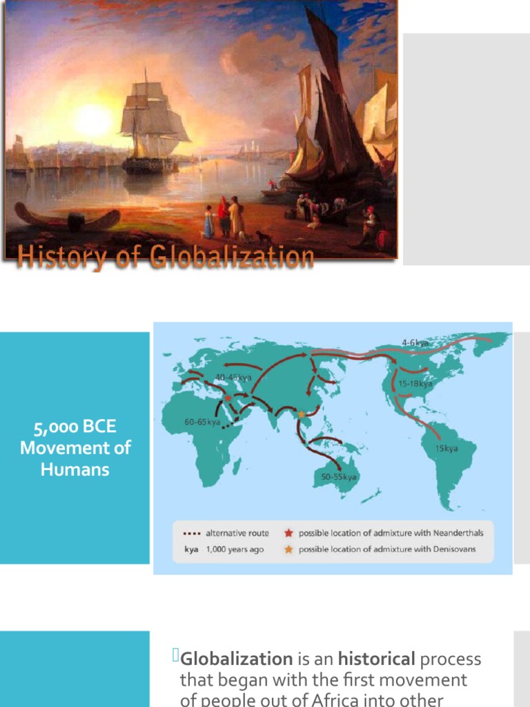 History of Globalization | PDF | Silk Road | Trade