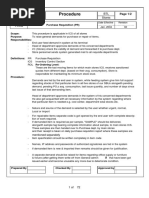 Document Control Procedure Example | Pdf | Document | Specification 