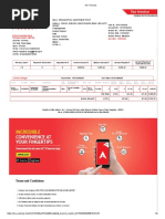 ACT Broadband Bill | Invoice | Cheque | Free 30-day Trial | Scribd