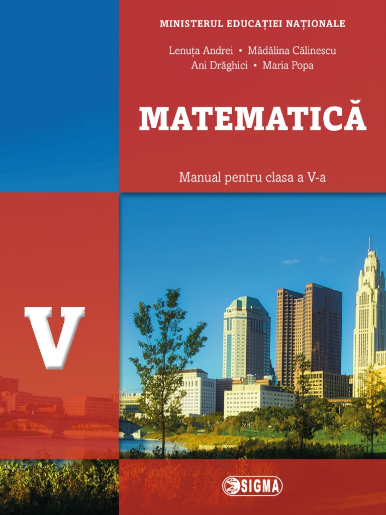 Manual Matematica Clasa 5 PDF | PDF