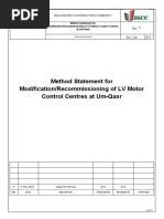 METHOD STATEMENT FOR Electric Panel and Distribution Box Installation ...
