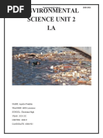 Environmental Science Paper 2 Unit2 | PDF | Water Quality ...